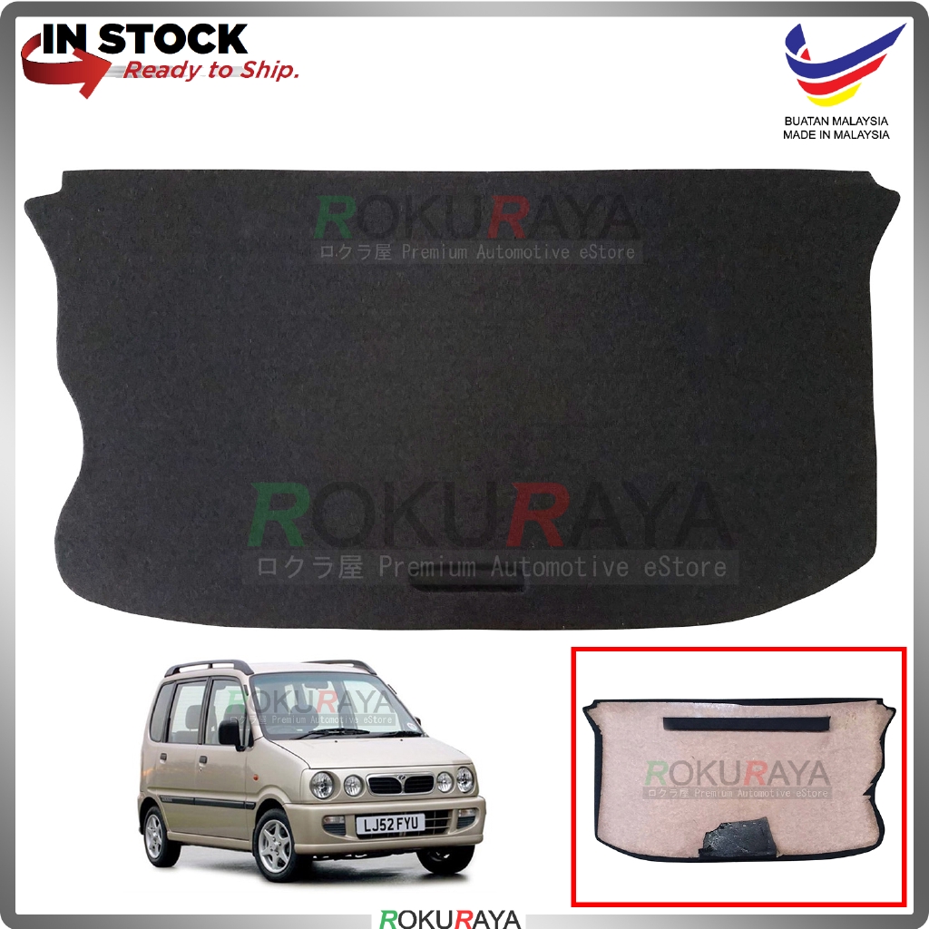 Perodua Kenari Custom Fit 15mm Rear Bonnet Spare Tyre Tire Tayar Cover ...
