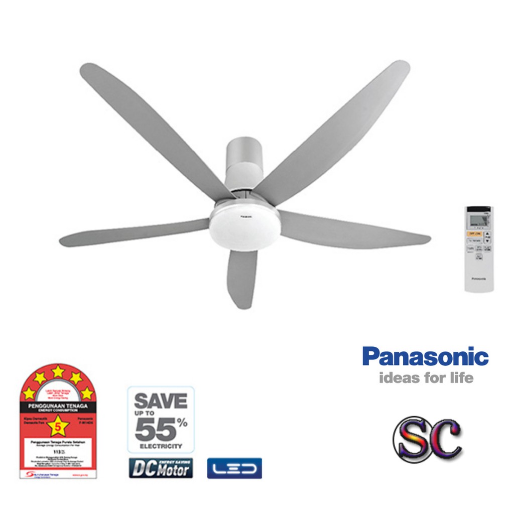 Panasonic LED 5-Blade Ceiling Fan 60" F-M15GW | Shopee Malaysia