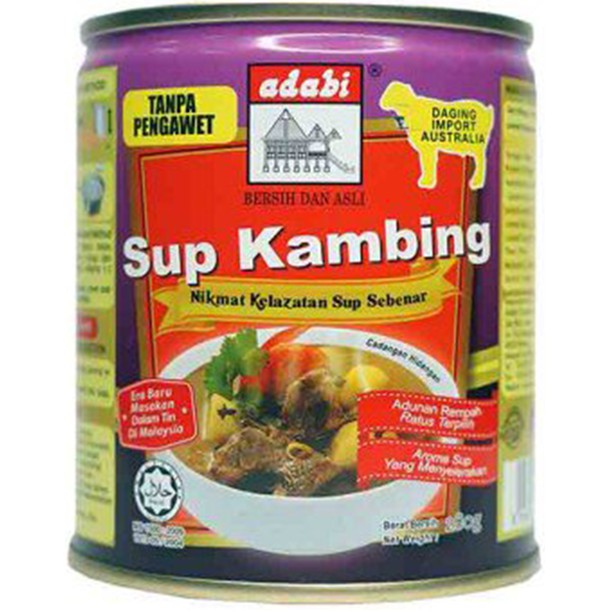 🔅(READY STOCK)🔅 ADABI SUP KAMBING 🐏🐏 DALAM TIN 280g | Shopee Malaysia