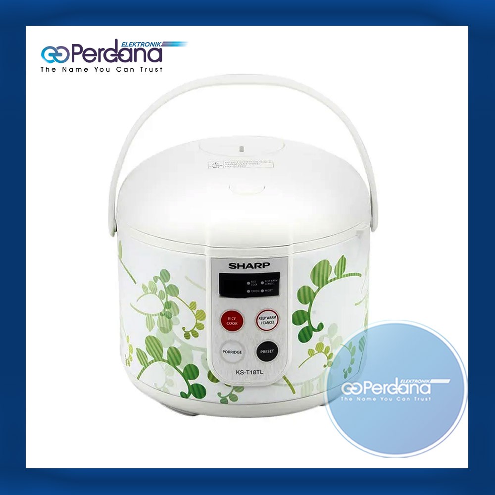 Rice COOKER SHARP 1.8 LT KST18TLGR | Shopee Malaysia