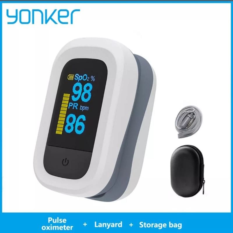 Yonker Fingertip Pulse Oximeter YK-81C Type: OLED display Parameters: SpO2, PR, waveform Pulse ...