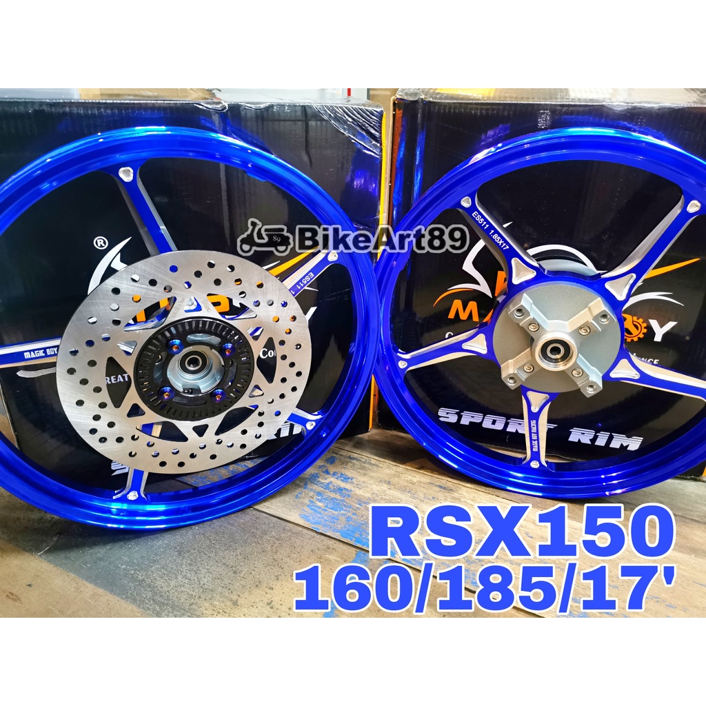 Magic Boy Sport Rim Honda RSX150 ES 511 FG511 160/185/17' FORGED SPORT ...