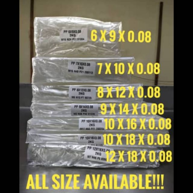 PLASTIC PACKING PP (2KG) | Shopee Malaysia