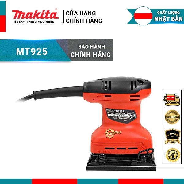 Maktec MT925 Sander (112 x 102mm) | Genuine Makita | Shopee Malaysia