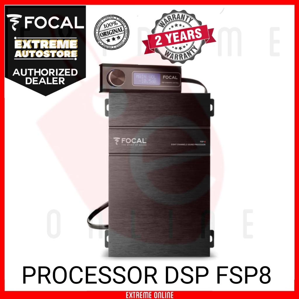 Focal FSP8 8 Channel Digital Signal Processor | Shopee Malaysia