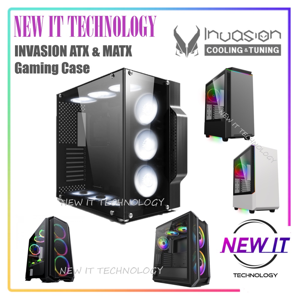 Invasion MATX & ATX & EATX Plain|M-7|GT-XS|5200C|D-3000|D-7000|S200 ...