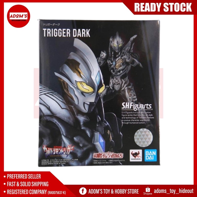 [Ready Stock] S.H.Figuarts (SHF) Ultraman Trigger Dark | Shopee Malaysia