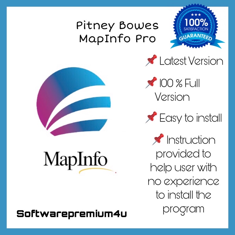 🔥【Latest】🔥 Pitney Bowes MapInfo Pro 2023 (2024) | 21.1 (2022) | 17.0.5 ...