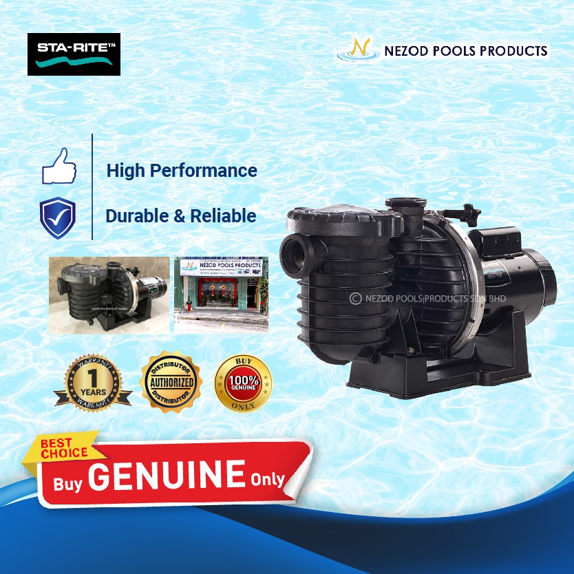 STARITE MAX E PRO SWIMMING POOL PUMP 3.0HP SIN PHASE 50Hz (USA ...