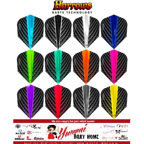 HARROWS DART FLIGHT - QUANTUM (10 COLOURS AVAILABLE) | Shopee Malaysia