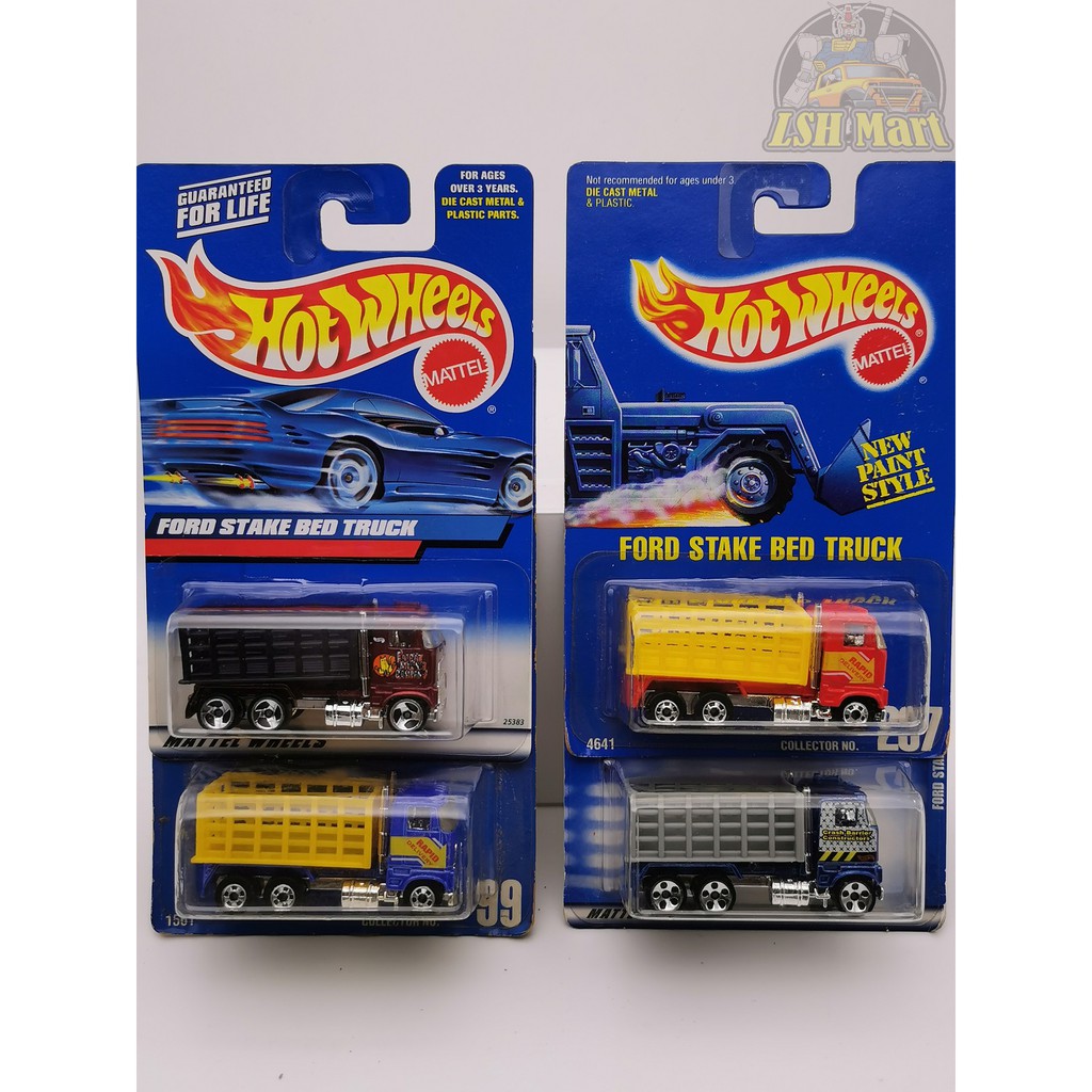 Hot Wheels Ford Stake Bed Truck Shopee Malaysia