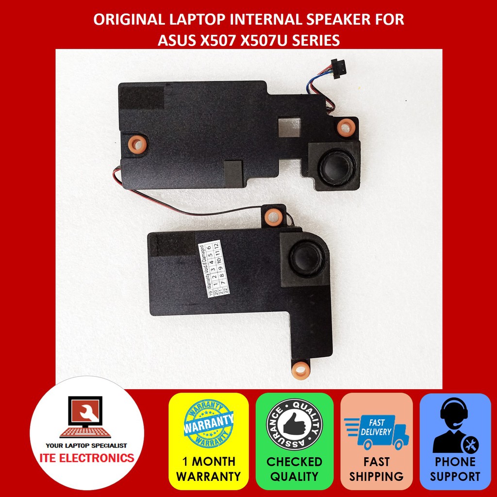 ORIGINAL ASUS VIVOBOOK X507 X507U SPEAKER LEFT & RIGHT LAPTOP INTERNAL ...