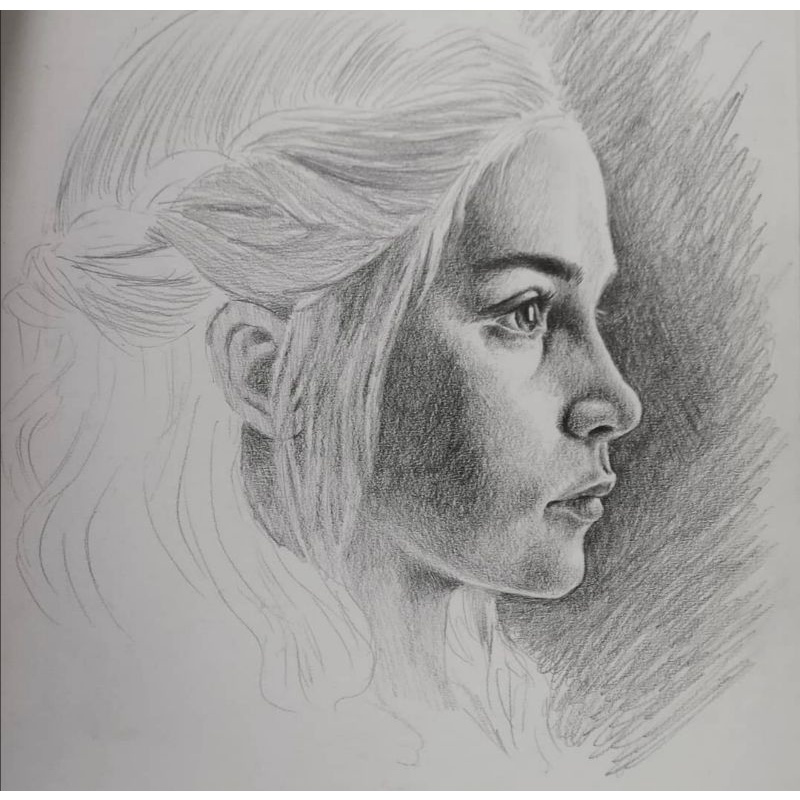 A4 Drawing Portraits (No Frame) | Shopee Malaysia