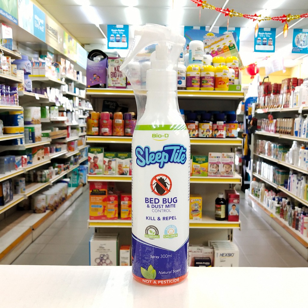 Bio-D SleepTite Bed Bug & Dust Mite Control Kill & Repel Spray 300ml ...
