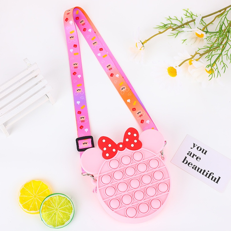 Pop It Bag Pop Purse Shoulder Bag Pop Crossbody Bag Pop It Fidget Toy ...
