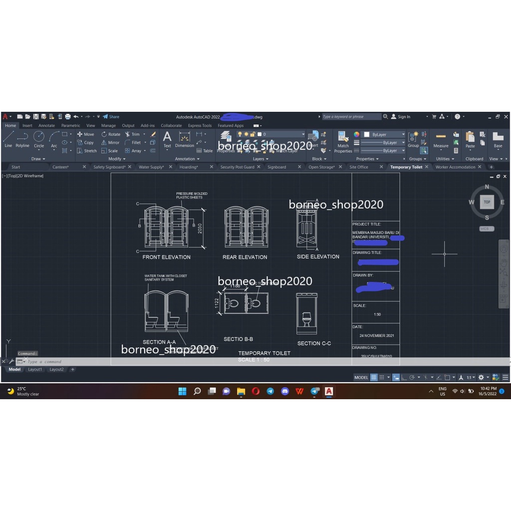 Autocad Revit Sketchup Drawing Service Shopee Malaysia