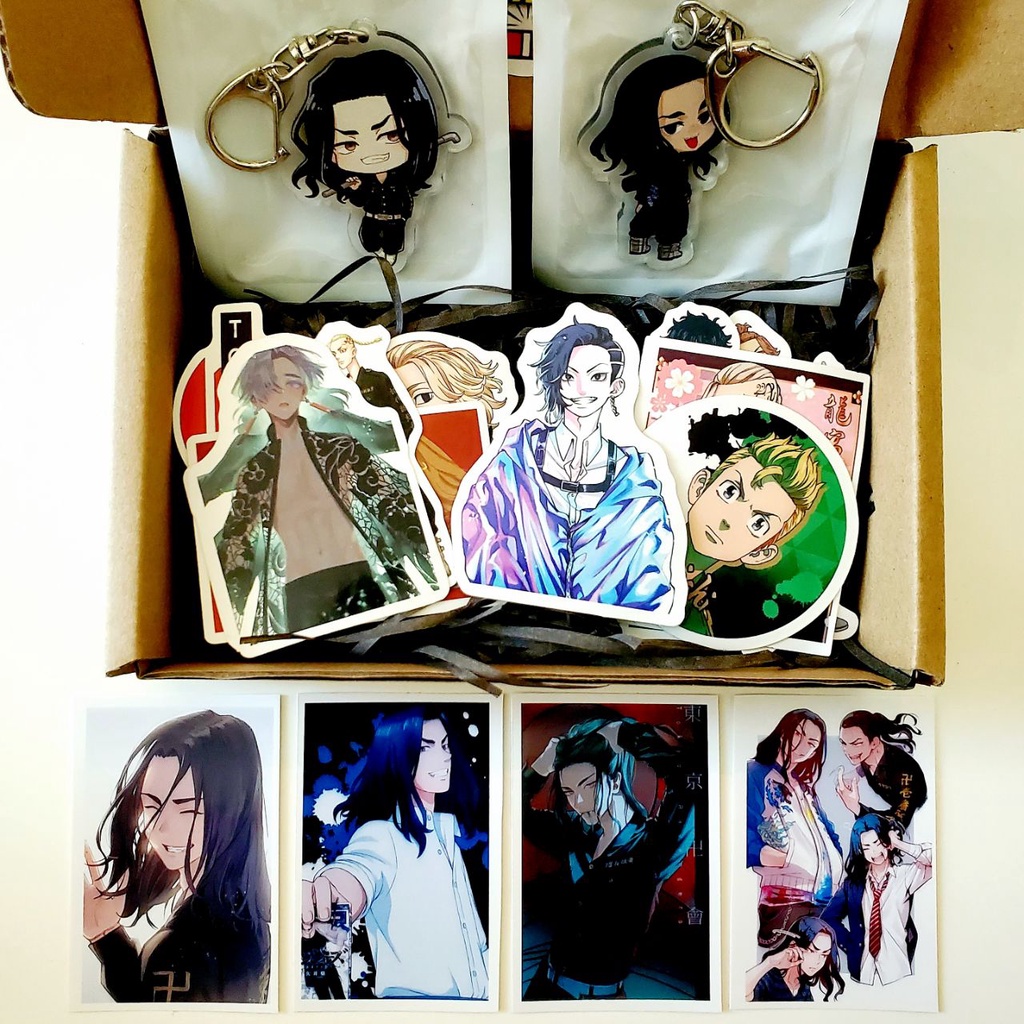 🔥 Surprise Box 🔥Anime Tokyo Revengers Surprise Box Set Mikey Draken ...