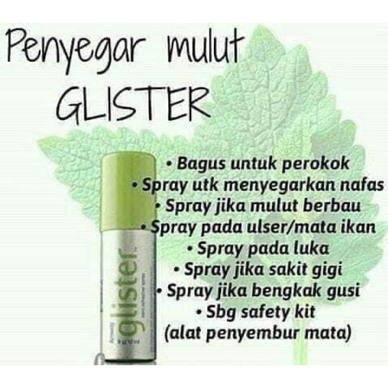 AMWAY GLISTER MOUTH SPRAY | Shopee Malaysia