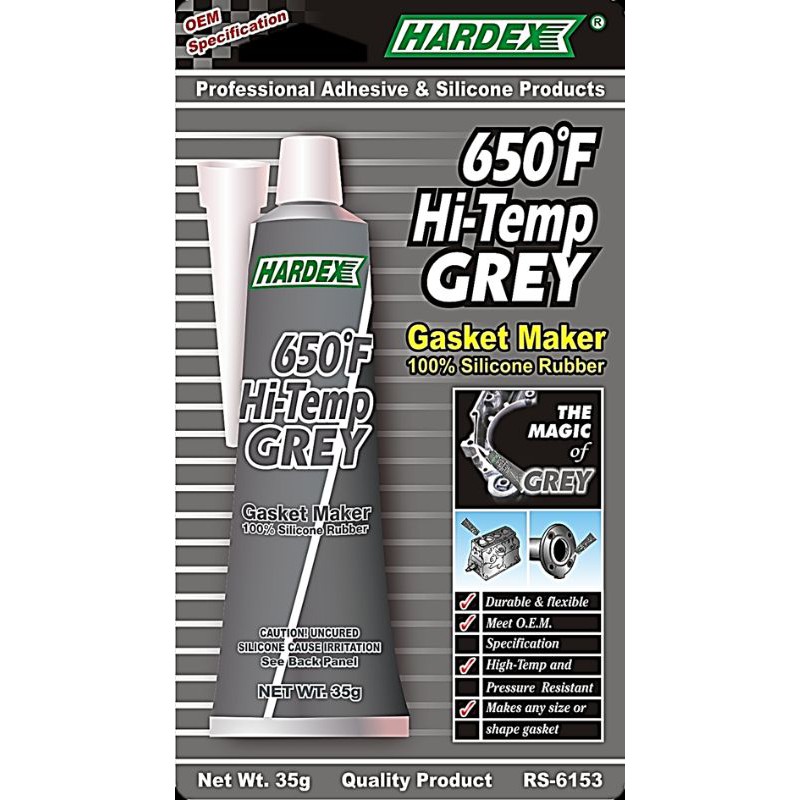 HARDEX HI-TEMP GREY GASKET MAKER