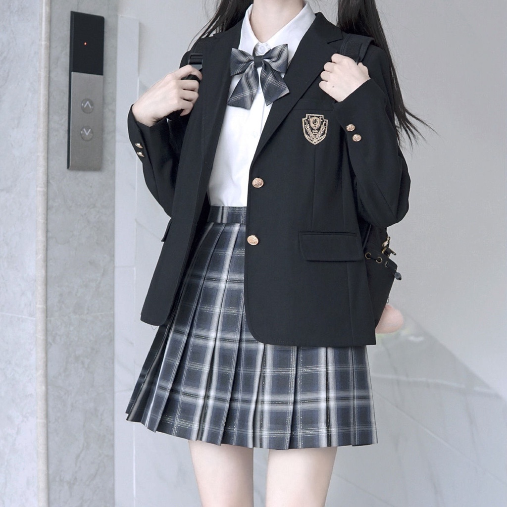 College JK / DK uniform genuine school supply college style women's suit coat sp高校 jk/dk制服正版校供学院 ...
