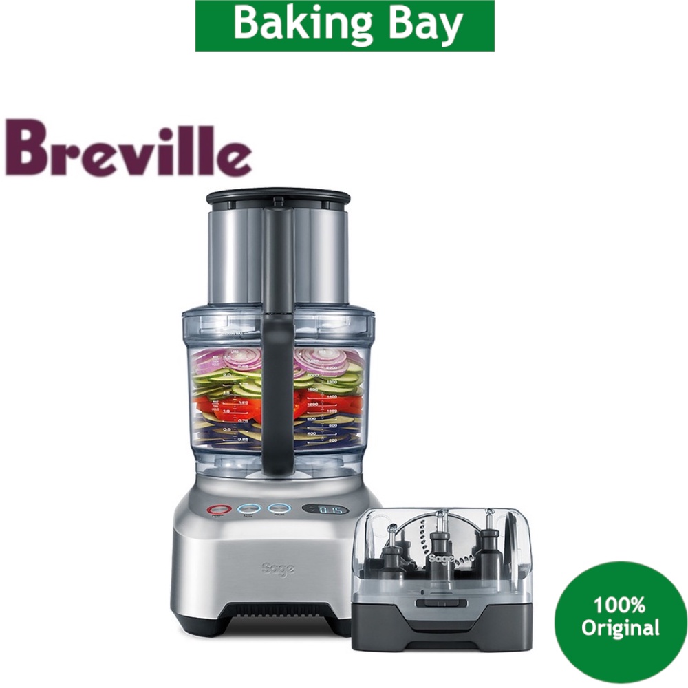 BREVILLE the Kitchen Wizz Pro Food Processor (3.7L) BFP800 Die-Cast ...