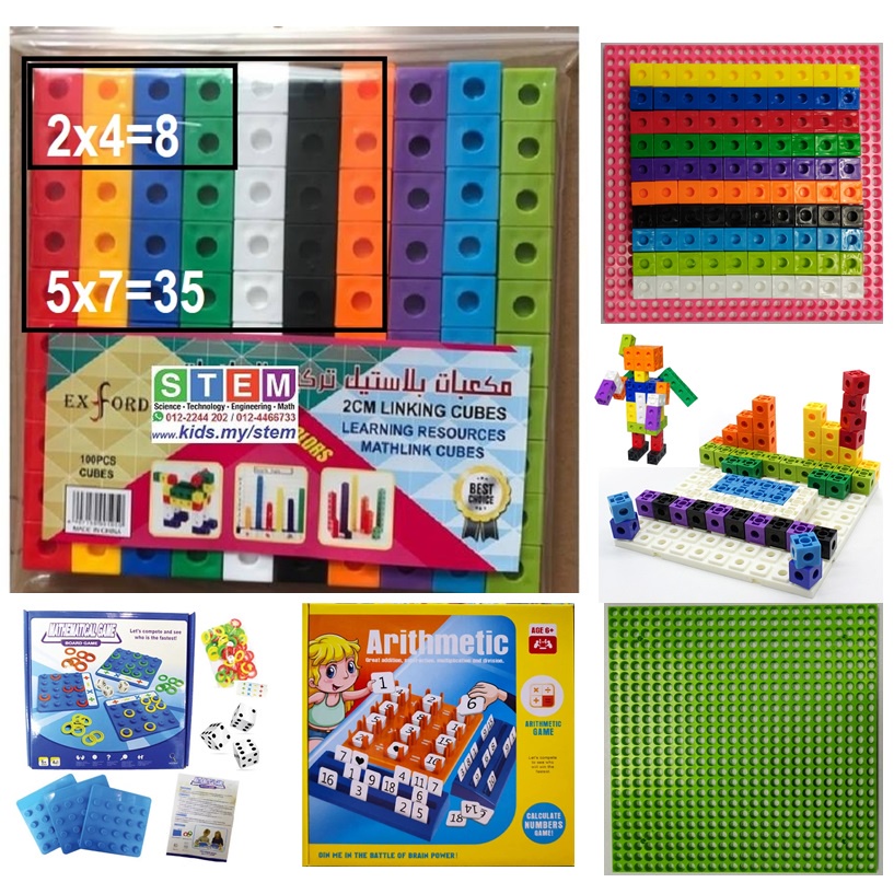 MathLink Cubes, Math Linking Cubes, Homeschool, Preschool Science Early ...
