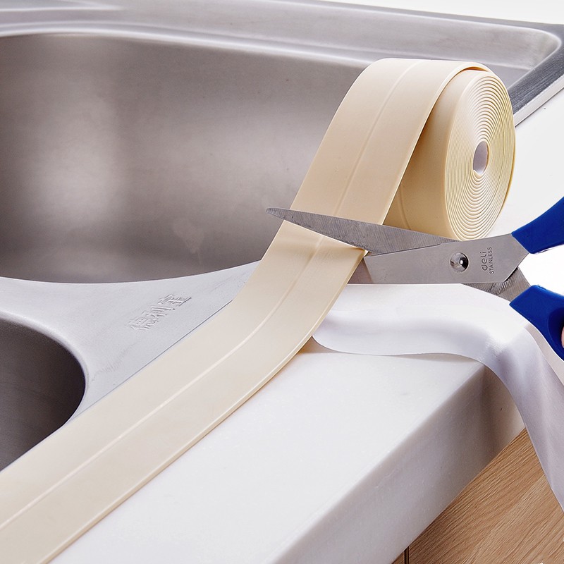 3.2M Kitchen Sealing Strip Waterproof Self Adhesive Caulk Tape Bath ...
