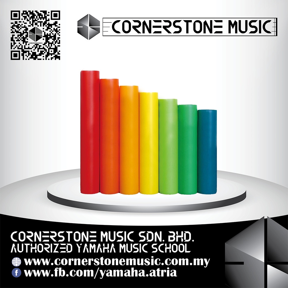 Boomwhackers Boom Stick Tubes Treble Extension Set of 7 (Do Re Mi Fa So ...