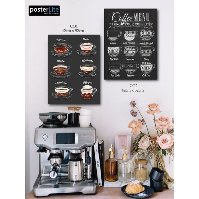 Coffee Poster/ Frame / Living Room Decoration / Coffee Area / Coffee ...