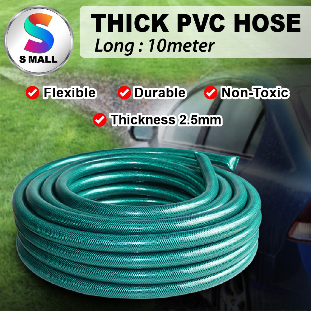10M Reinforced Thick PVC Hose Pipe Water Hose Garden /25Mx3mm Karyon ...
