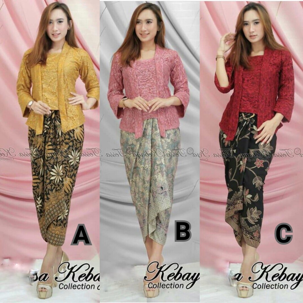 Modern JUMBO Kebaya Suit Kebaya Graduation Kebaya Set Wrapped Skirt ...