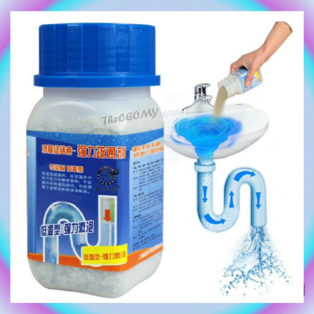 Powerful Strong Pipe Sewer Dredging Hair Decomposition Kitchen Toilet ...
