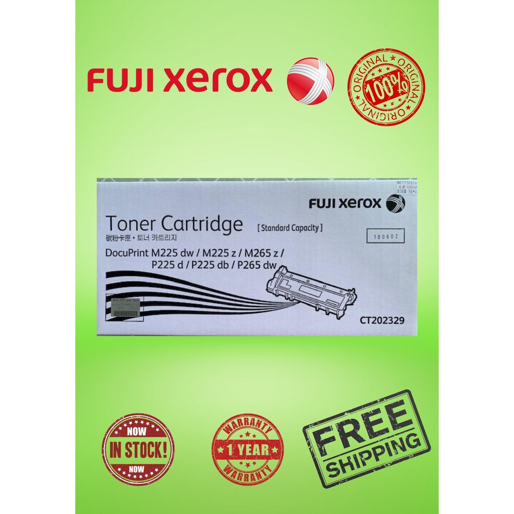 GENUINE FUJI XEROX CT202329 (GENUINE) M225DW M225z M265z P225d P225db ...
