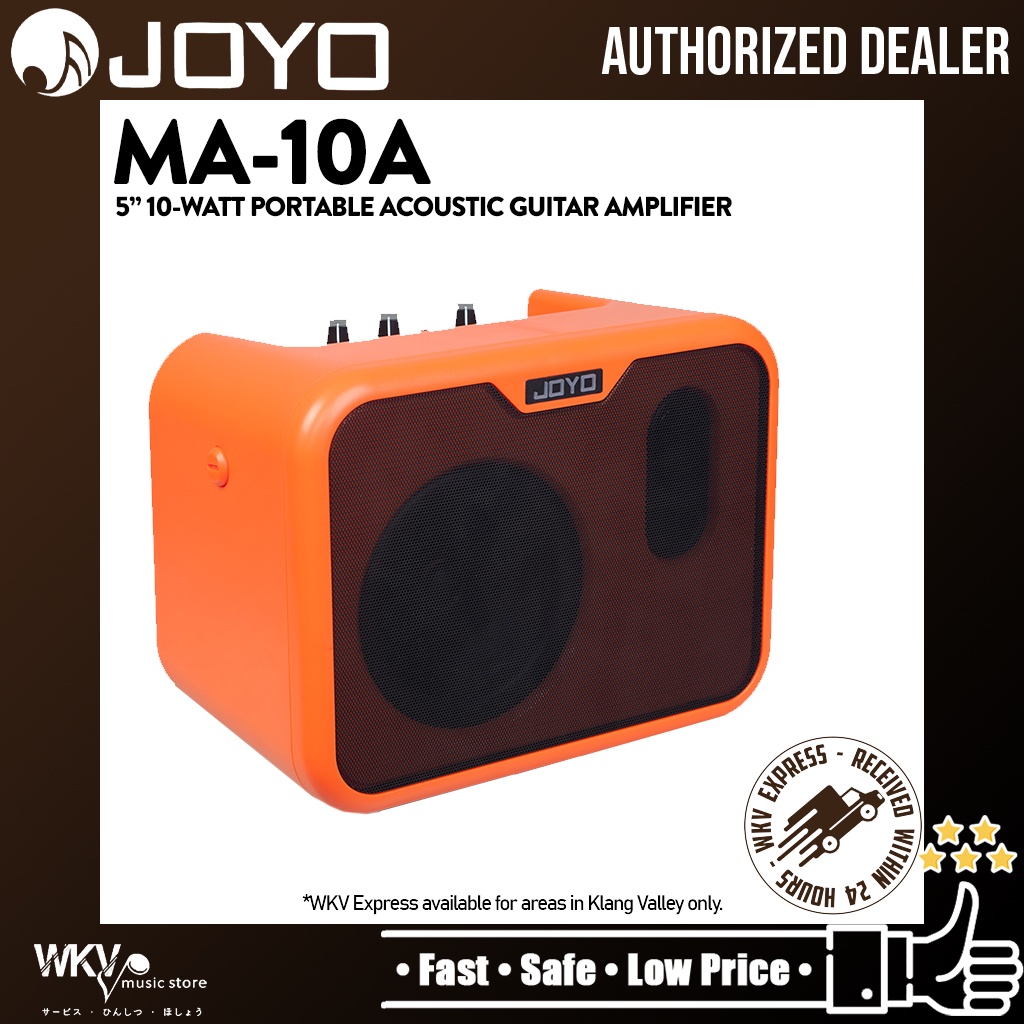 Joyo MA-10A 5" 10-Watt Portable Acoustic Guitar Amp (MA10A / MA 10A ...