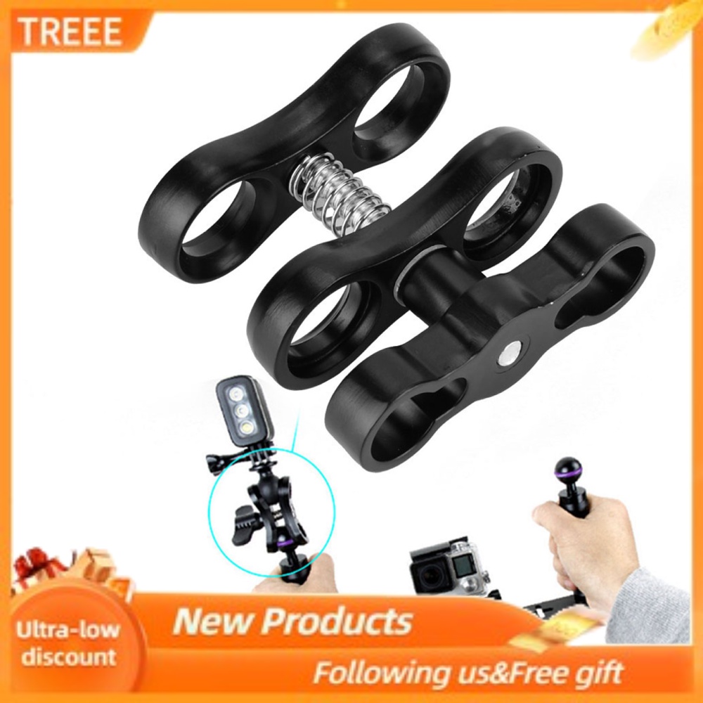 [Ready Stock]Camera Accessory Diving Lights Ball Butterfly Clip Arm ...