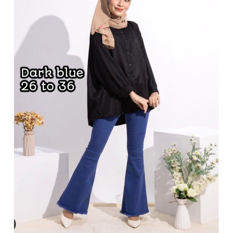 seluar bootcut jeans perempuan/women’s bootcut jeans🌈🔥new arrival🔥💥 ...