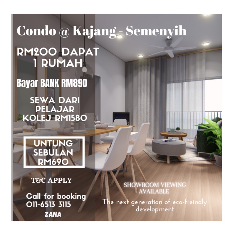 Rumah Viral RM890 bulanan Booking RM200!! | Shopee Malaysia