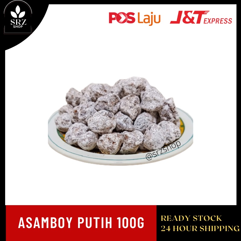 Asamboy Putih Asam Masin Manis Pelbagai Perisa Dried Fruit Snacks 100g ...