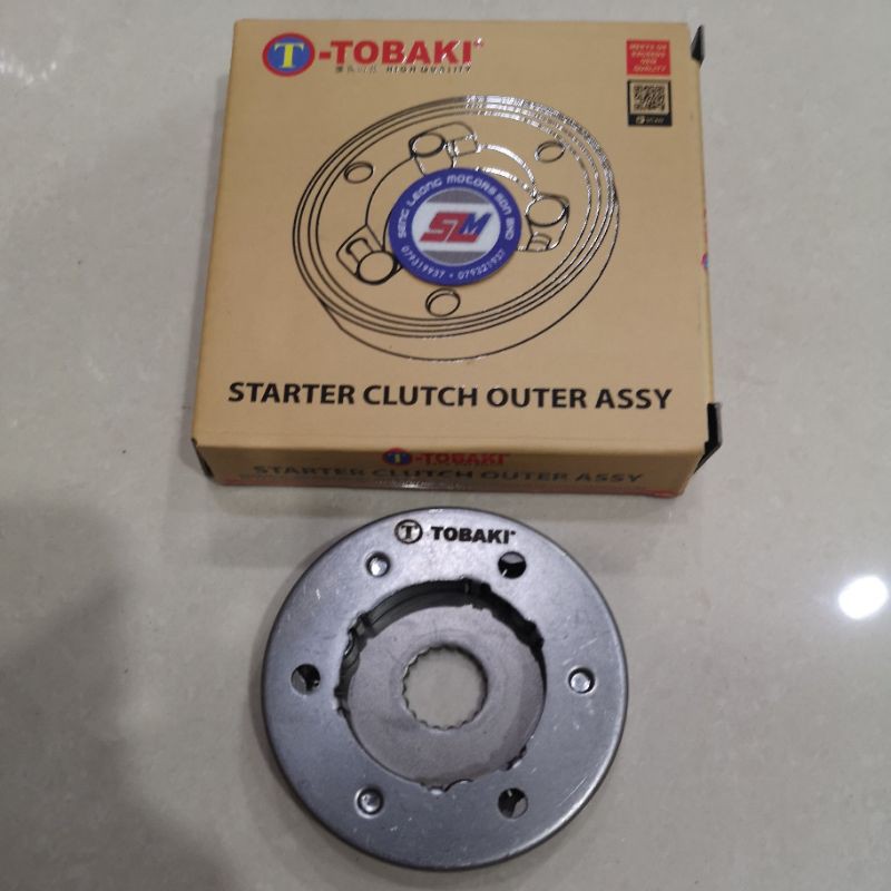 YAMAHA EGO LC STARTER ONE WAY STARTER CLUTCH OUTER ASSY 100 %ORIGINAL ...