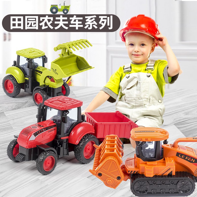 High Quality Inertia Farmer Car Tractor Toy For Kid Vehicles Farm ...