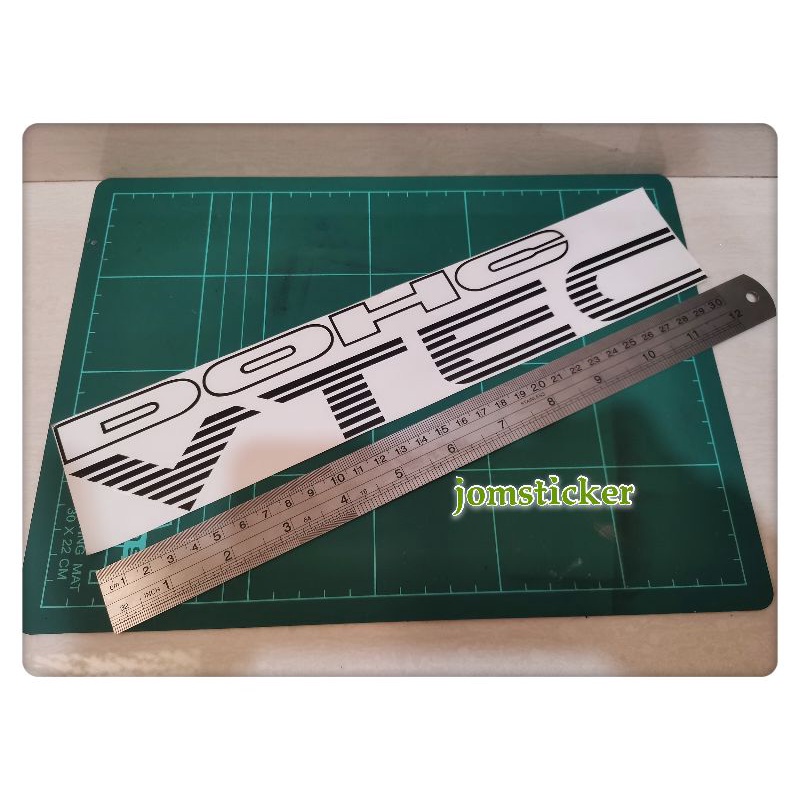 Sticker DOHC vtec,16 Valve(sticker cutting) | Shopee Malaysia