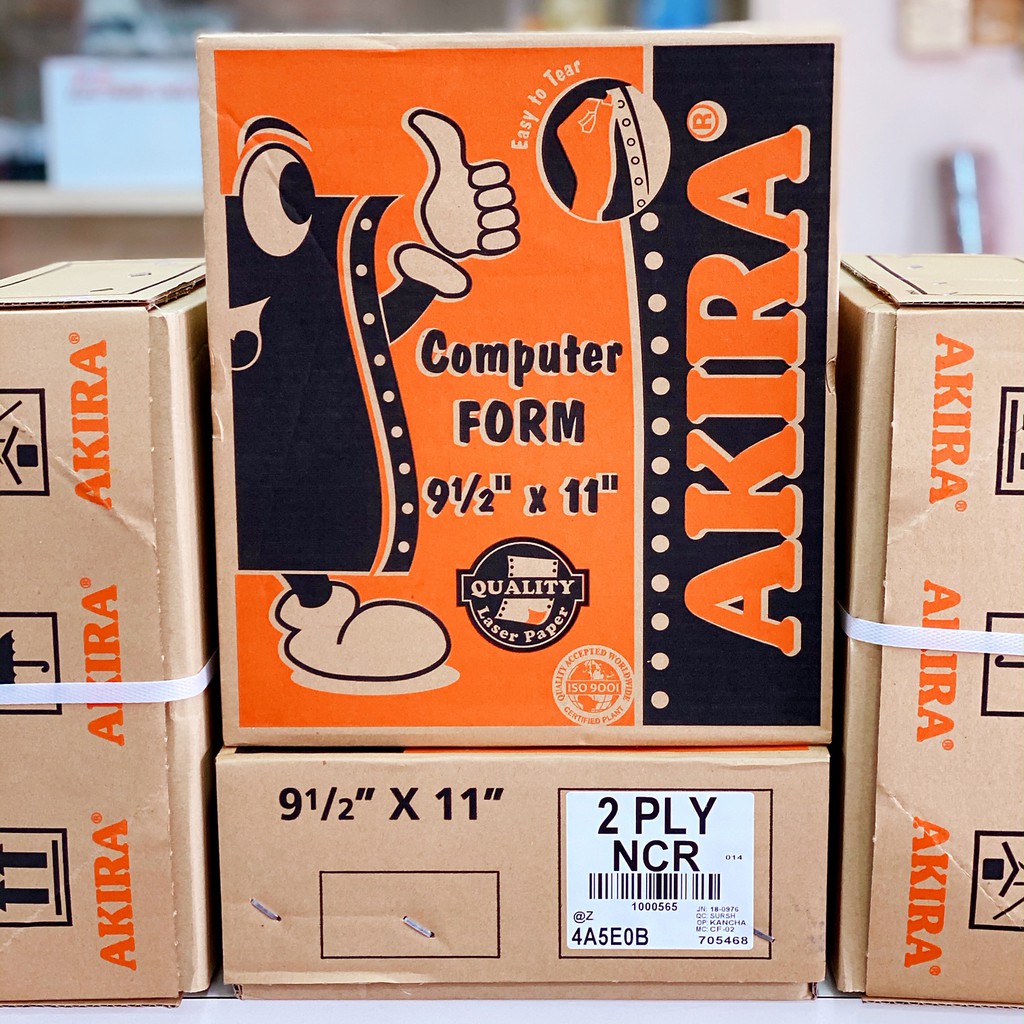 AKIRA 2ply Computer Form / Computer Paper 450fans (w/w) dot matrix ...