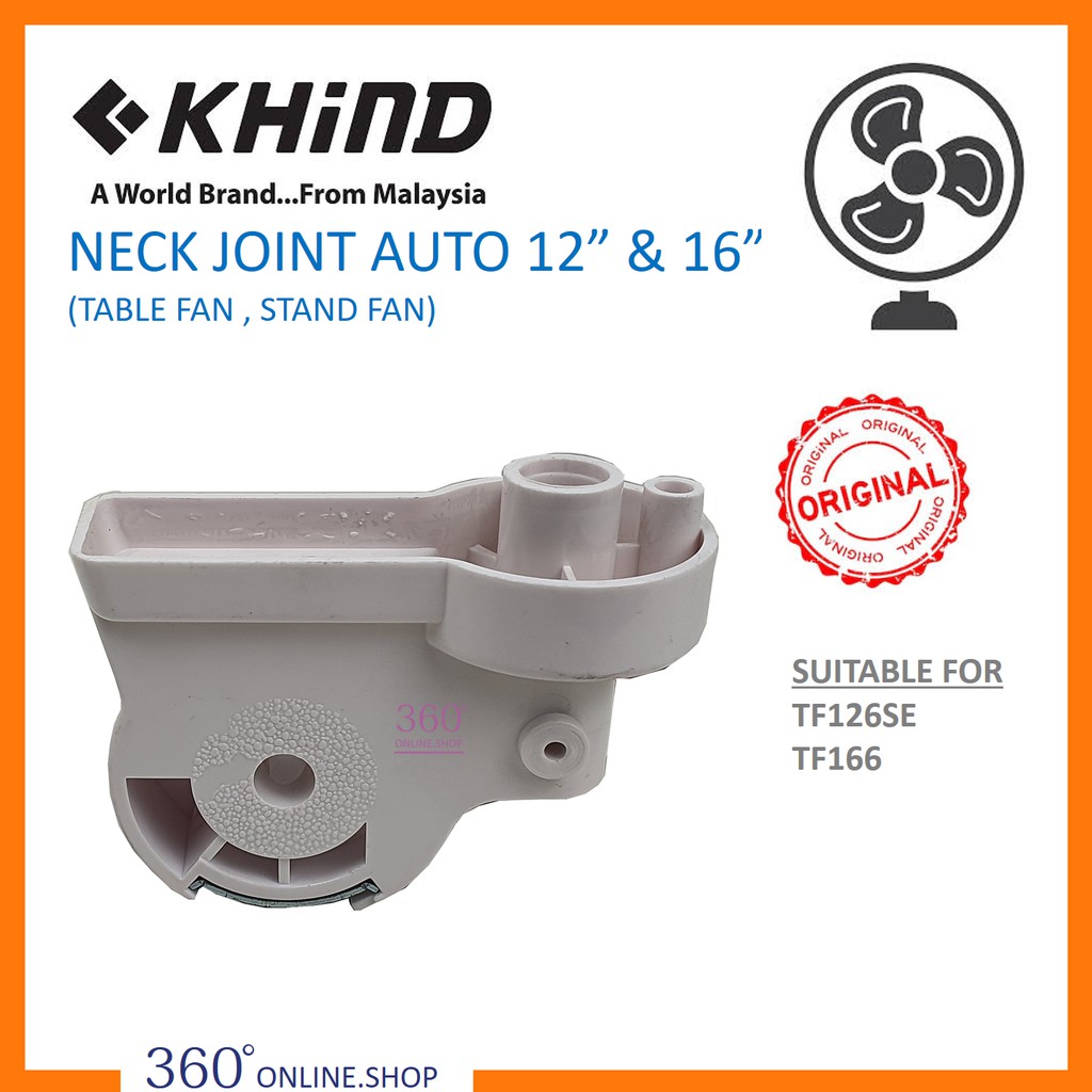 **Original** Khind Neck Joint Auto 12" And 16" Table Fan Stand Fan ...