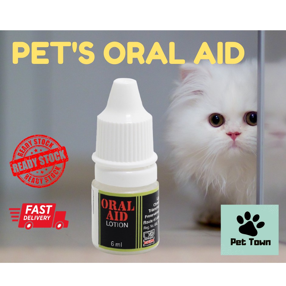 Ubat Ulser Kucing Pet's Oral Aid (Exp 2023) | Shopee Malaysia