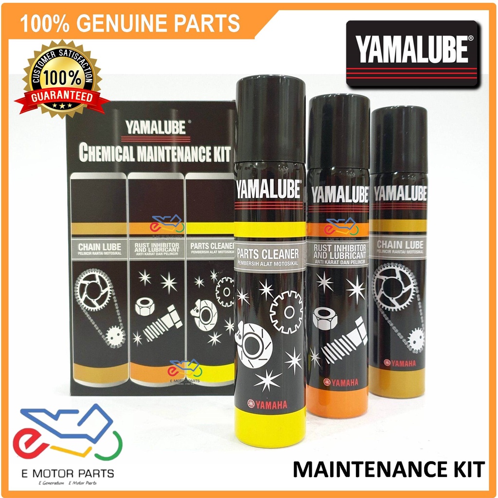 MOTOR MAINTENANCE KIT MOTORSIKAL CHAIN LUBE PARTS CLEANER RUST ...