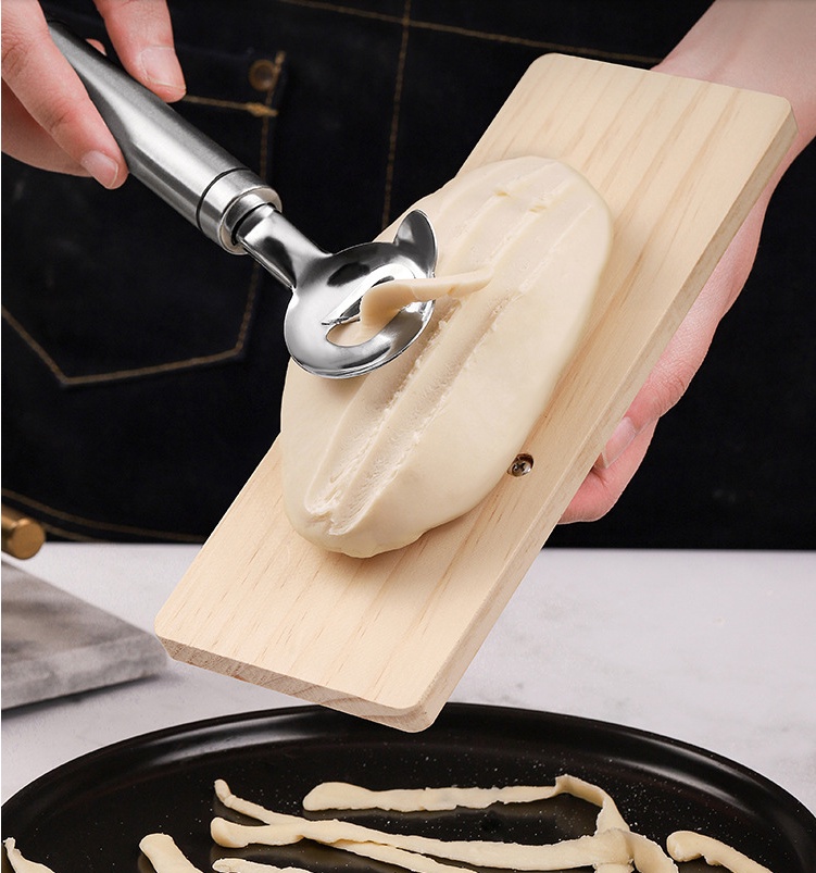 1pc Stainless Steel Manual Pasta Maker Noodle Making Tool Roller Cutter ...