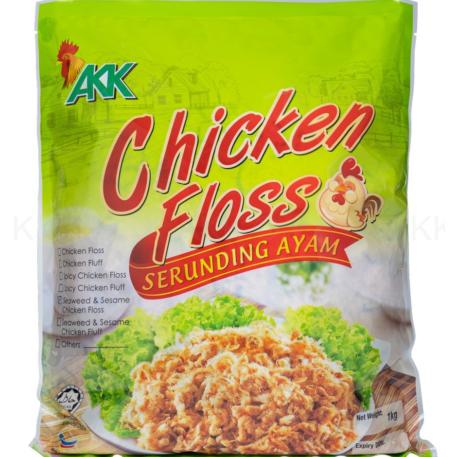 AKK Chicken Fluff 1KG (Original) | Shopee Malaysia