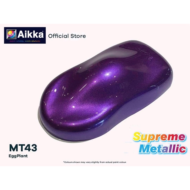 AIKKA MT43 EGGPLANT SUPREME PEARLIZED METALLIC 2K CAR PAINT | Shopee ...
