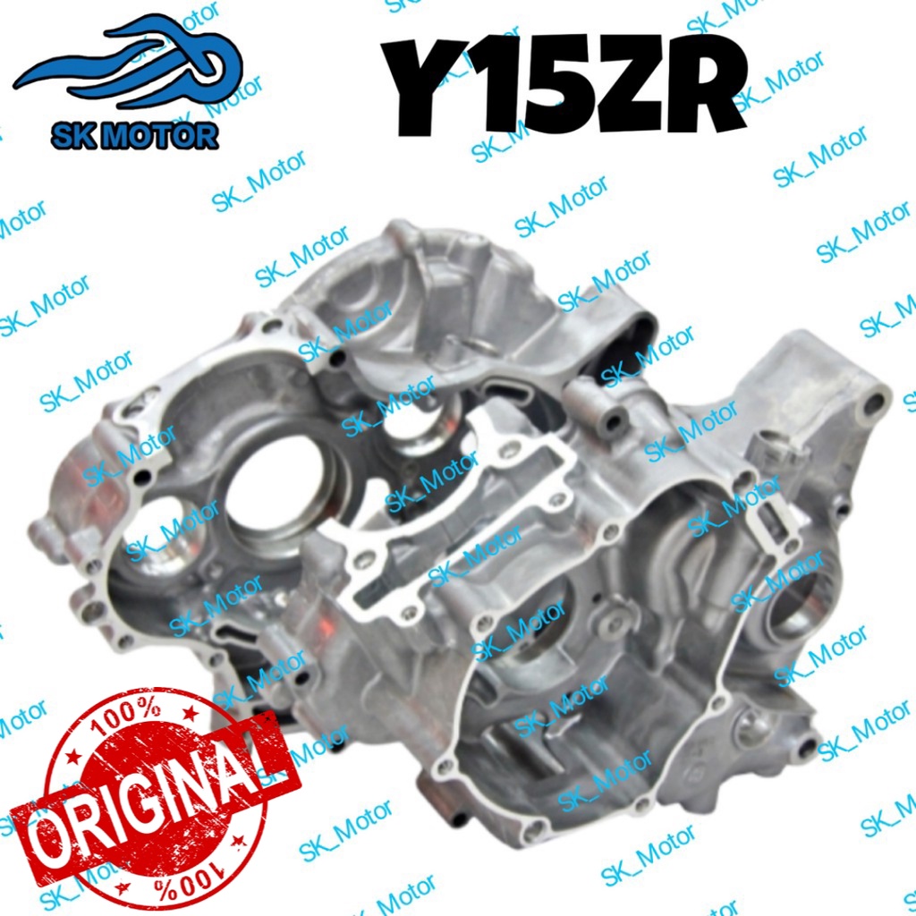Yamaha Y15ZR Y15 YSUKU Original Crankcase Casing Set Kotak Engine Kulit Enjin B17-E5150-00 Crank ...