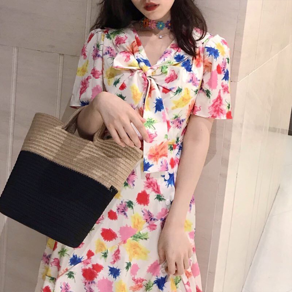 BC Summer Woven Straw Tote Bag Beach Handbag Travel Large Capacity ...